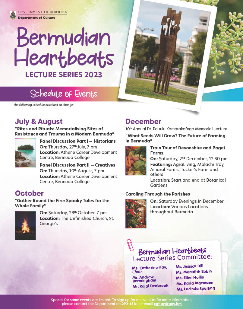 "What Seeds Will Grow? The Future of Farming in Bermuda" | Government ...