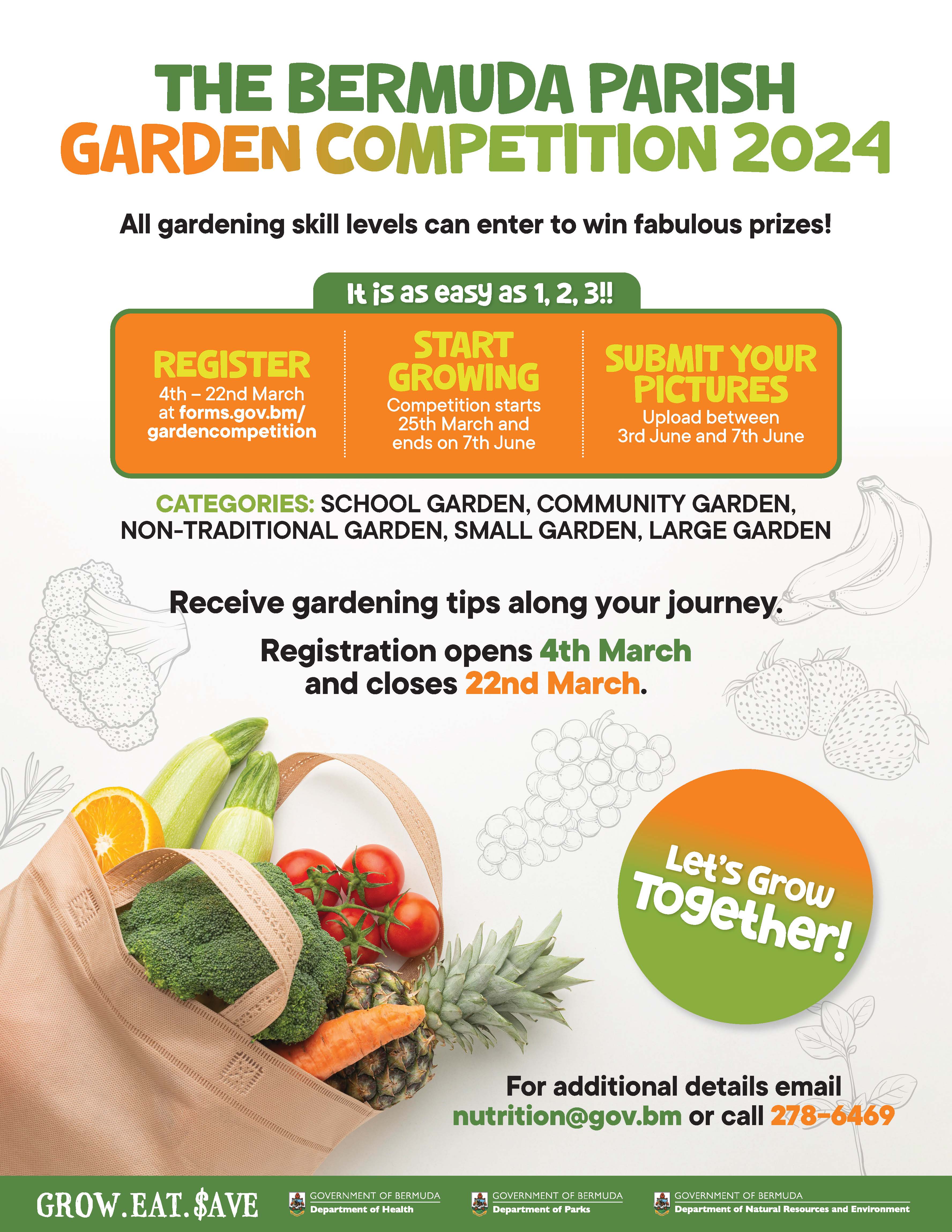 2024 Bermuda Parish Garden Competition launch | Government of Bermuda