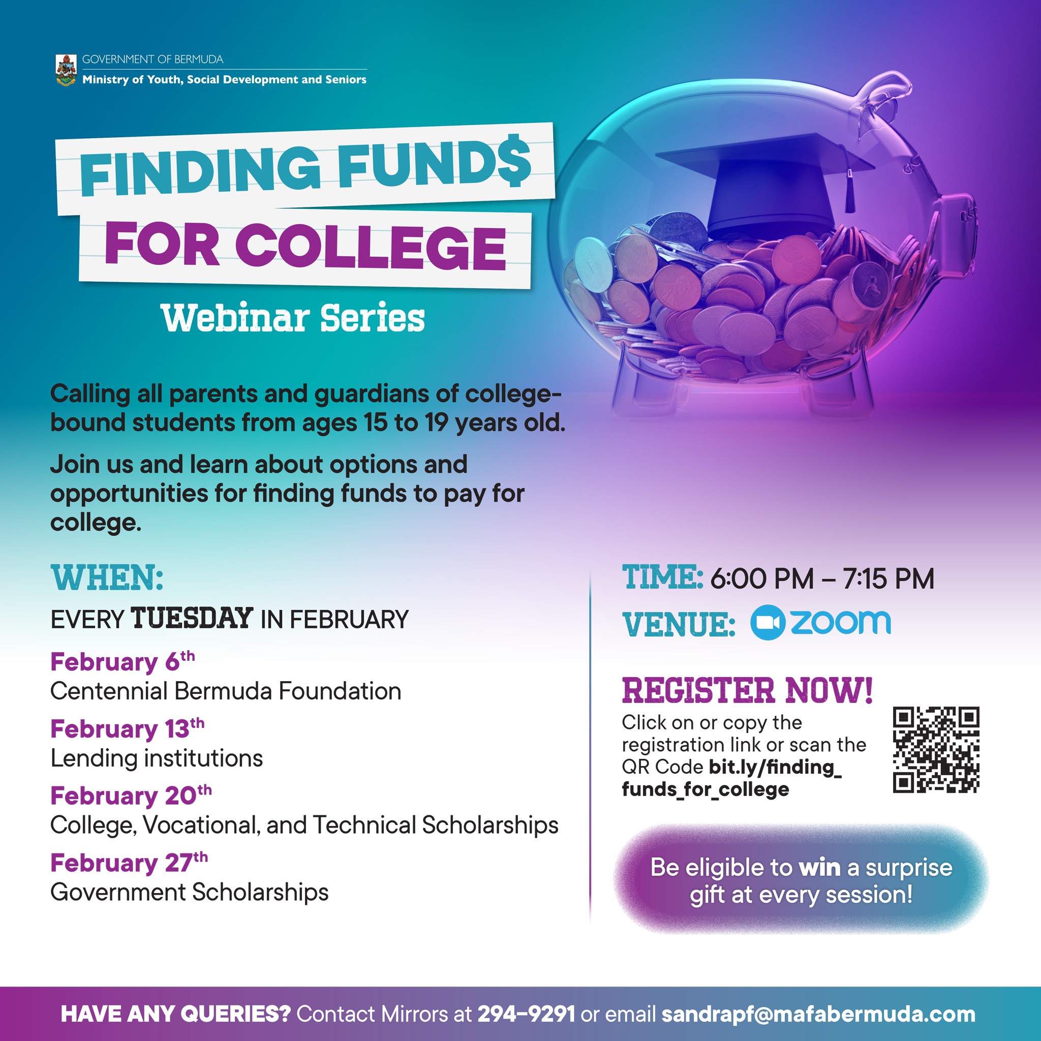 The Mirrors Programme Presents the 'Finding Funds for College' Webinar ...