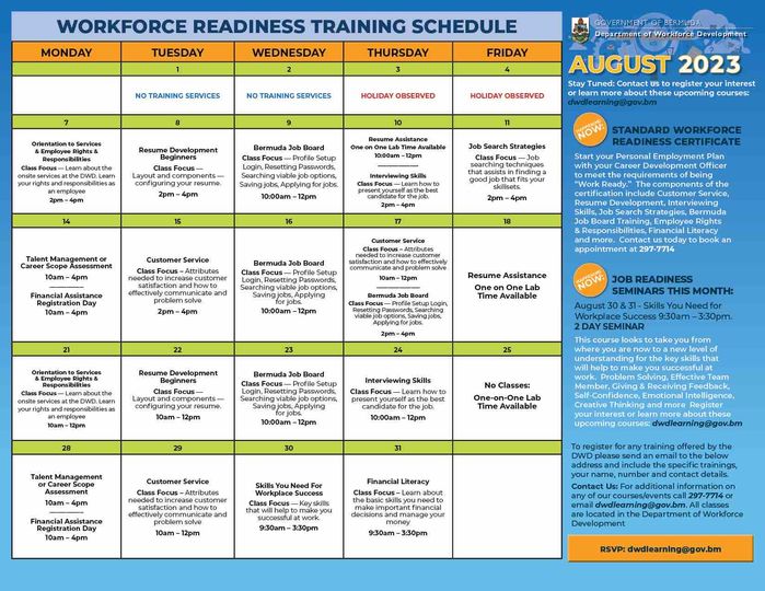 Workforce Development | Government of Bermuda