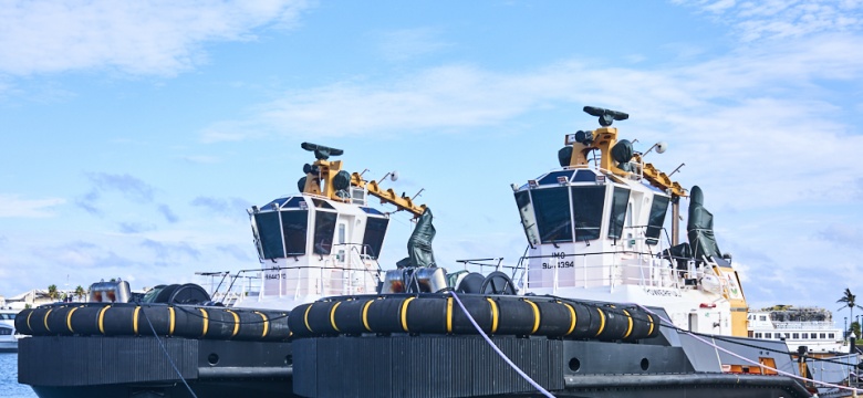 Official Handover of Two New Tugboats | Government of Bermuda