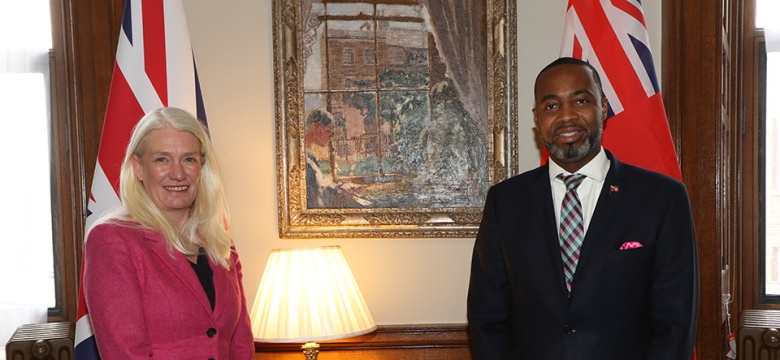 Premier meets UK Overseas Territories Minister | Government of Bermuda