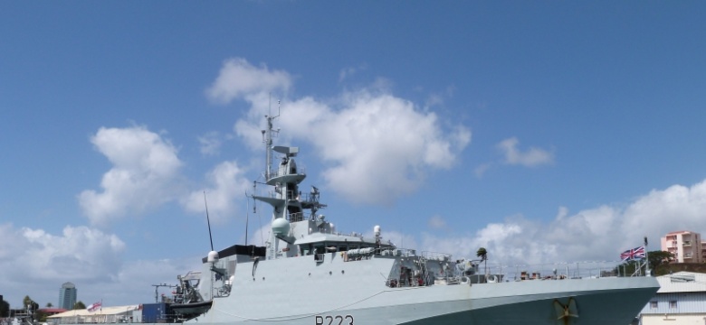 Arrival of HMS MEDWAY | Government of Bermuda