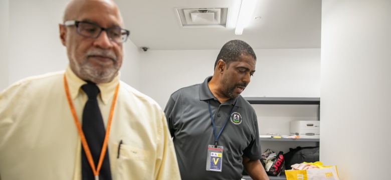 Minister Weeks observes LF Wade International Airport Customs ...