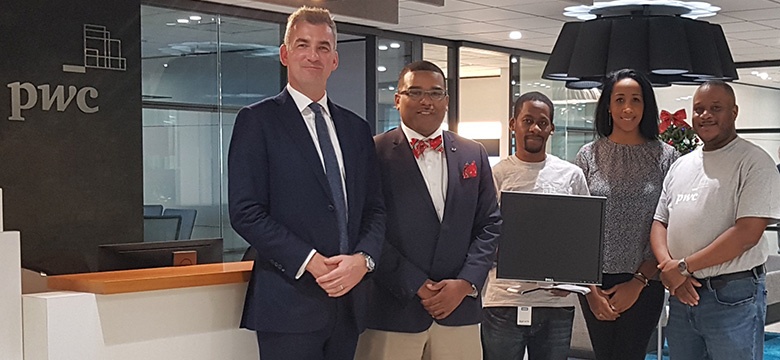 PwC donates 120 computer monitors to the Department of Education ...