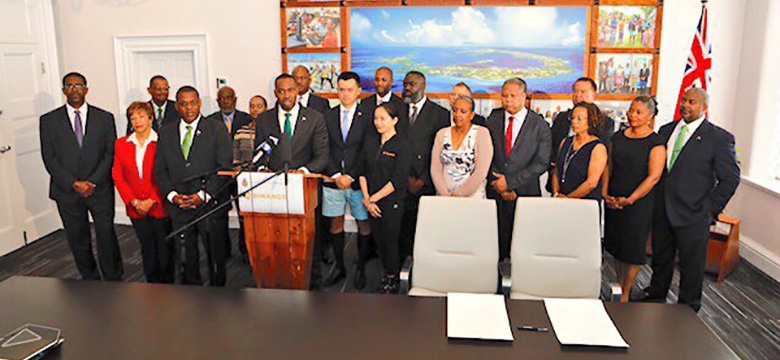Premier David Burt Announces an MOU with Binance | Government of Bermuda