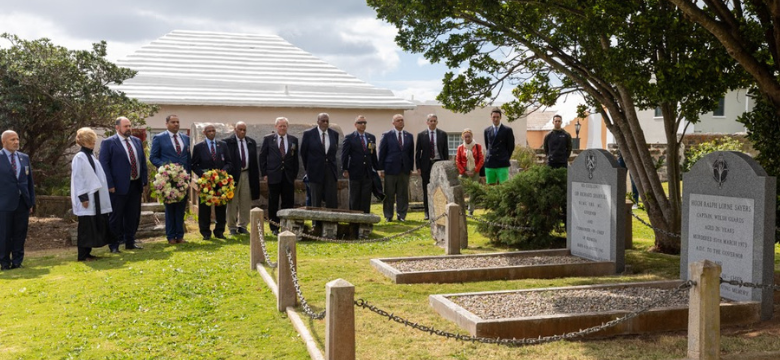 Memorial Services for Sir Richard Sharples and Captain Hugh Sayers ...